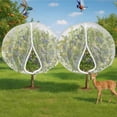 2 Pcs 10 x 14 ft Large Fruit Tree Netting for Protecting Fruit from ...