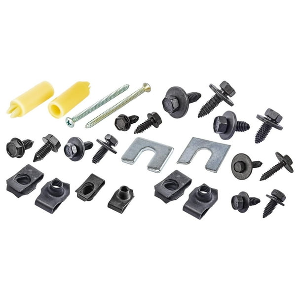 JEGS 90862 Front End Fastener Kit 1970 Pontiac GTO LeMans Tempest Black ...