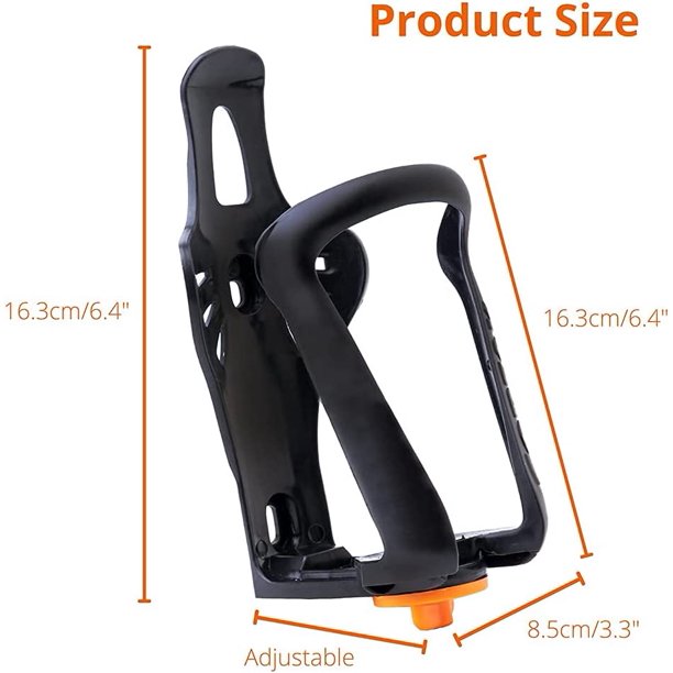 MAHA YOGI Adjustable Bike Water Bottler Holder Light Weight PC Water Bottle Cage for Bike Drink ...