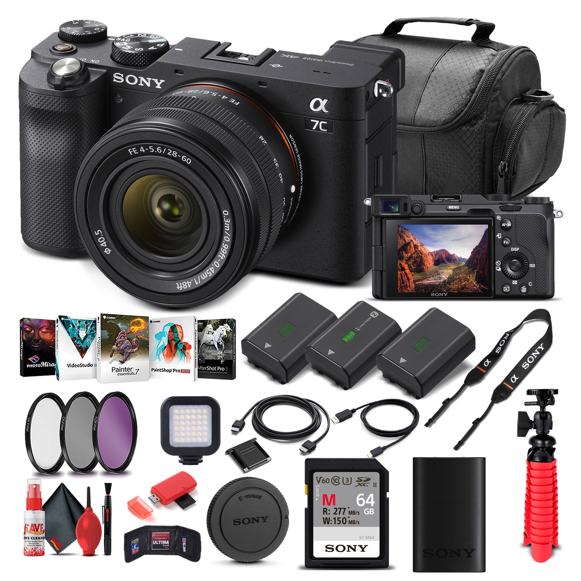 Click here for Sony Alpha A7c Mirrorless Camera W/ 28-60mm Lens I... prices