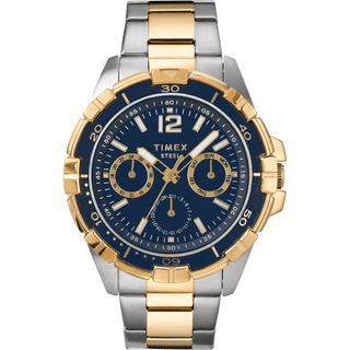 Citizen Men's Gold Tone Stainless Steel Blue Dial Watch - BI1032-58L ...