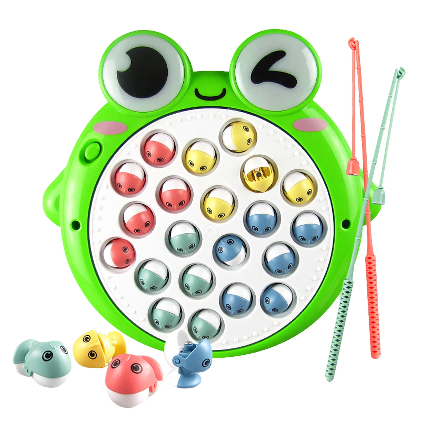 Fishing Game Toy Set With Music On Off Switch And LED Light Kids Fishing Game Toy Set With Music On Off Switch And LED Light Kids