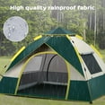AMYAD Automatic Pop-Up Camping Tent – 1–4 Person All-Season Lightweight ...