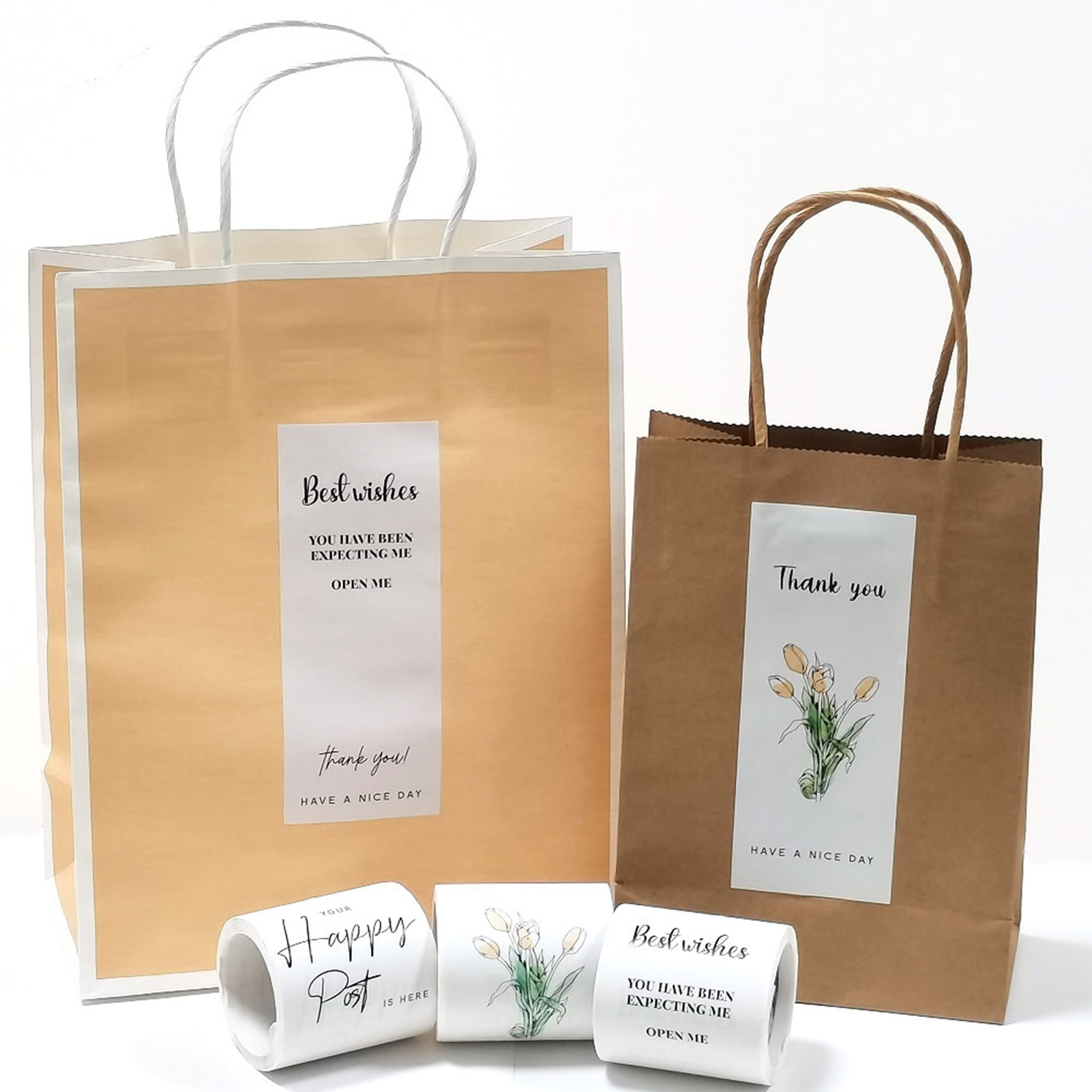 GROFRY 50Pcs Seal Sticker Strong Stickiness Exquisite Decorative Self ...