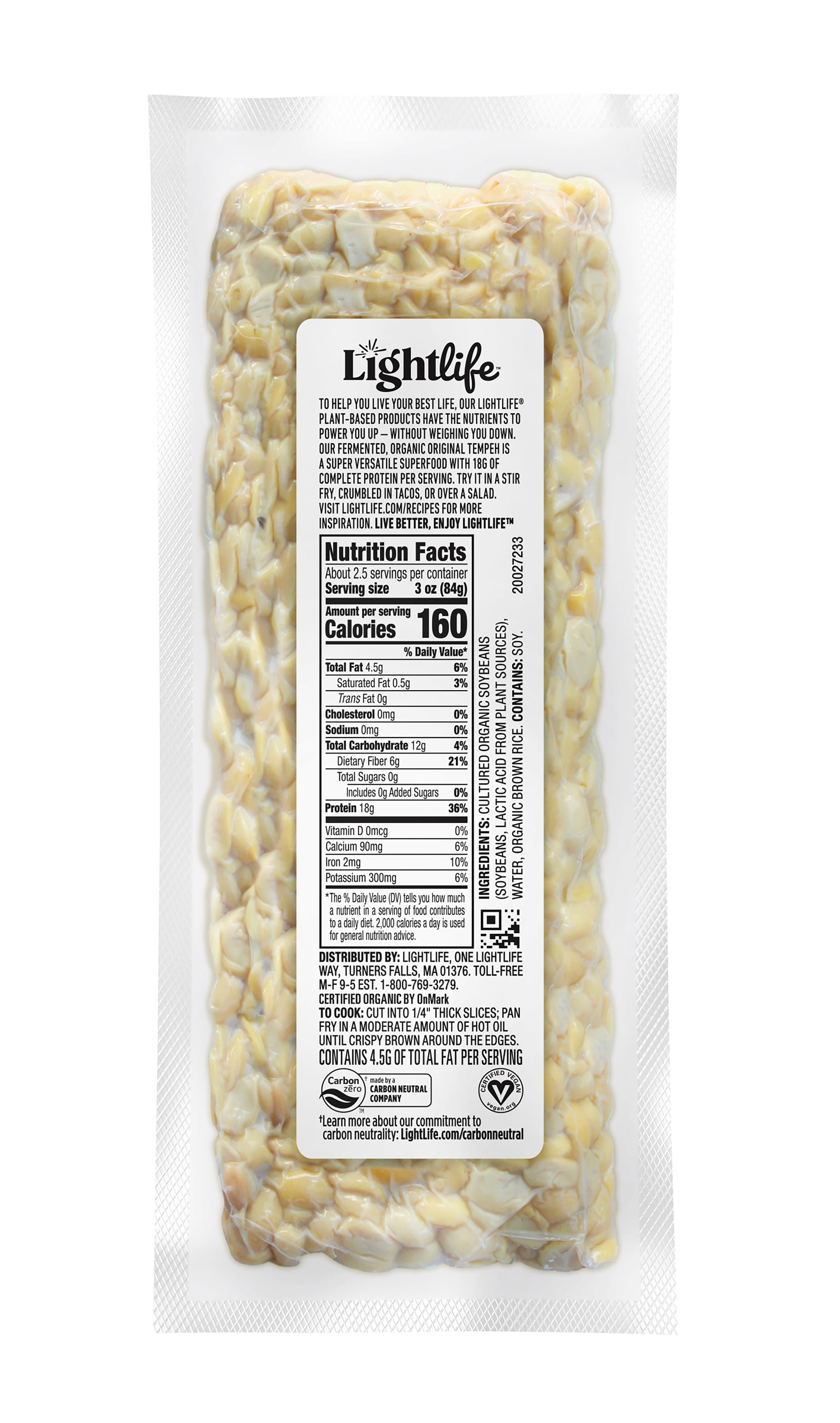 Lightlife Tempeh