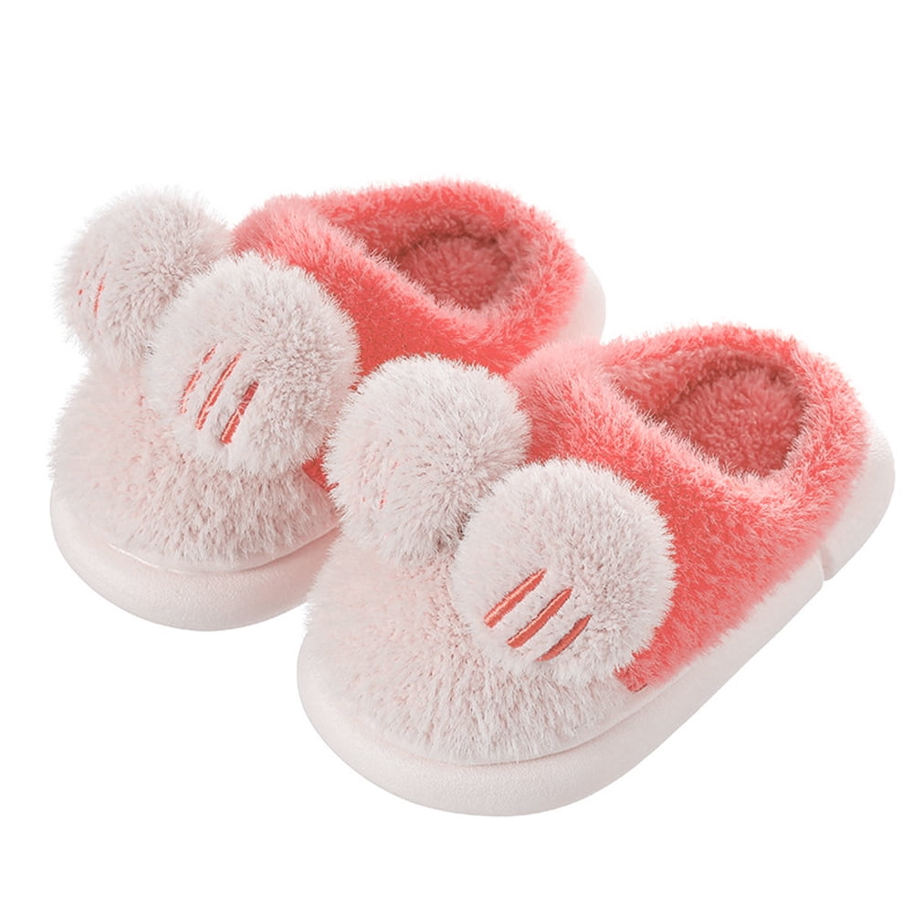 Girl's Cute House Slippers Indoor Slippers Comfy Slippers - Walmart.com