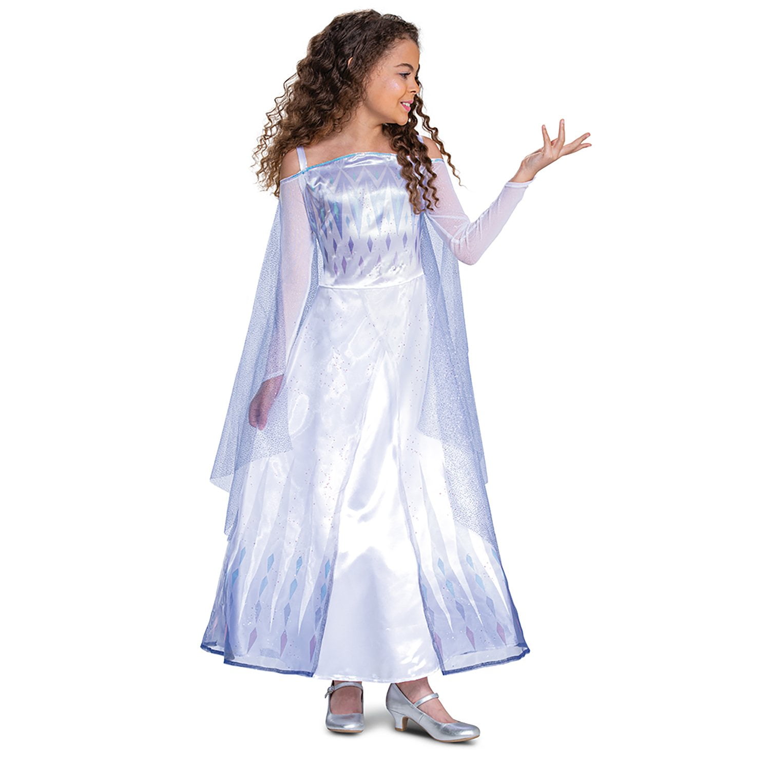 Disney Frozen Snow Queen Elsa Kids Prestige Gown Costume - Samsclub.com