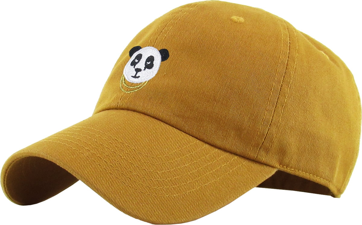 Panda Timberland Dad Hat Baseball Cap Polo Style Adjustable Hip Hop ...