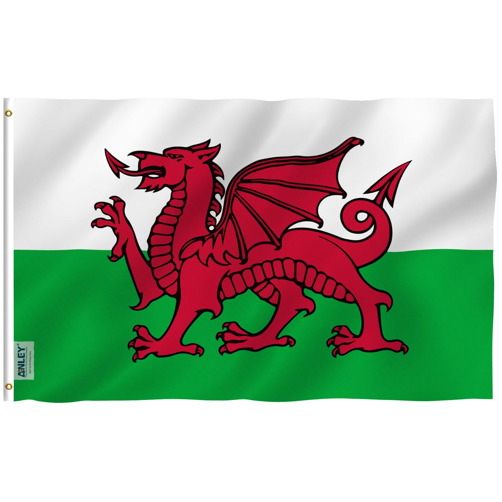 Click here for Anley [fly Breeze] 3x5 Foot Wales Flag - Vivid Col... prices