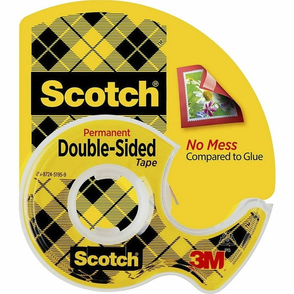 Double Sided Tape, 1/4-inch, 66-feet - Walmart.com