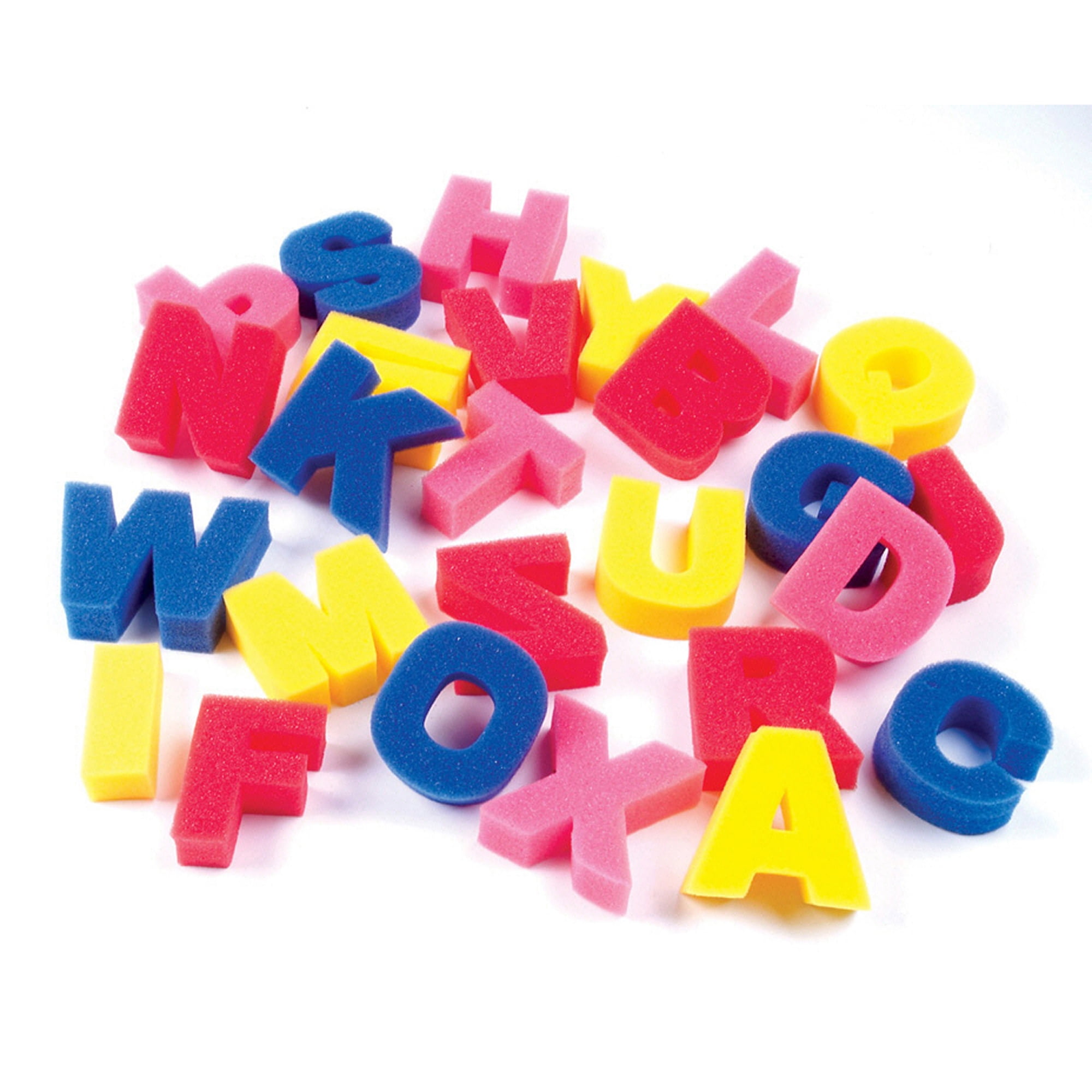 Sponge Letters Set, 26 Per Set, 3 Sets - Walmart.com