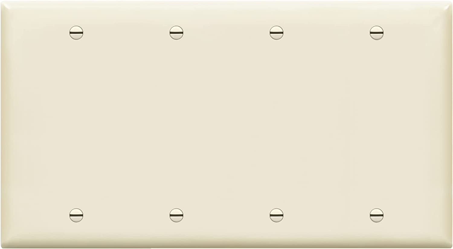 ENERLITES Blank Device Wall Plate, Blank Outlet Cover, Standard Size 4 ...
