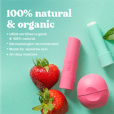 Eos 100% Natural & Organic Lip Balm Sticks- Variety Pack | 0.14 oz | 4 ...