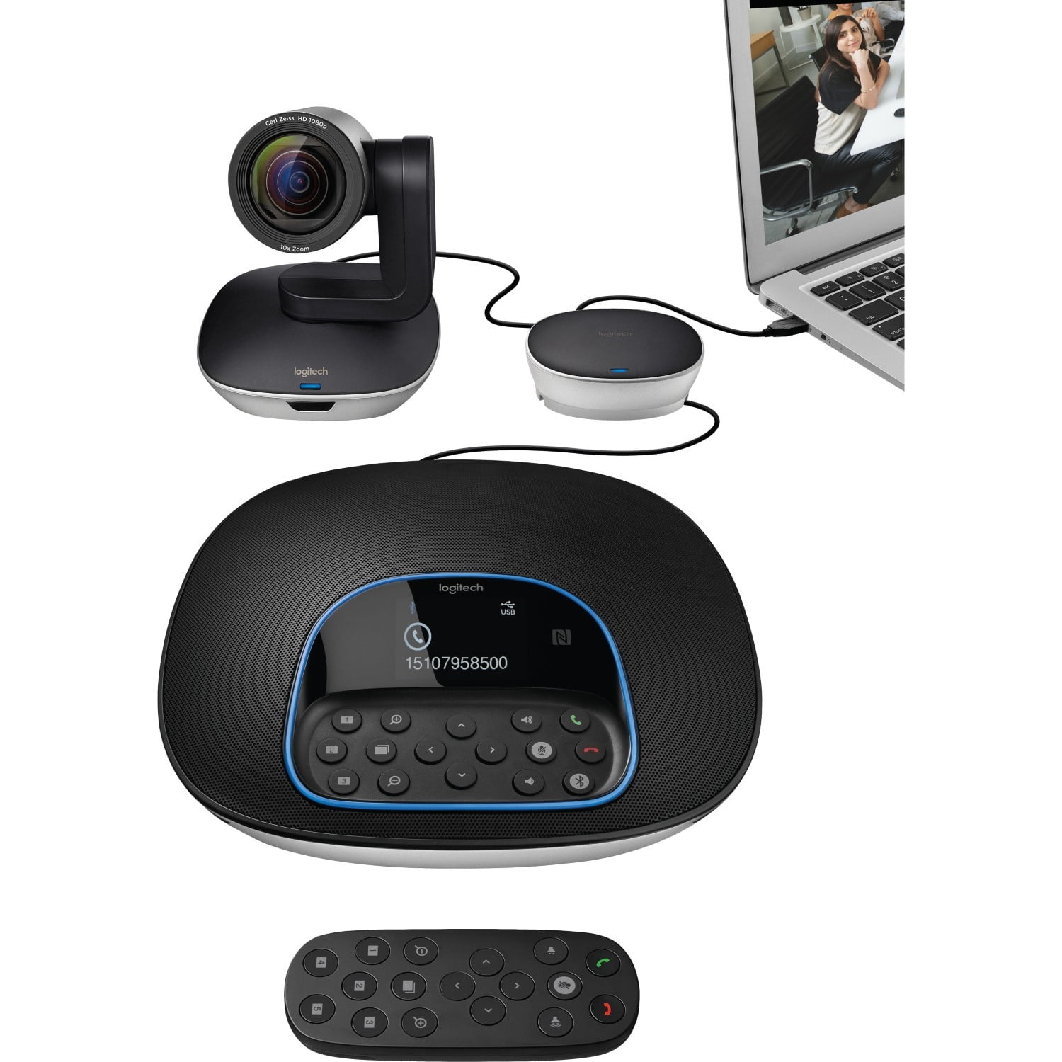 Logitech GROUP Video Conferencing System - Walmart.com - Walmart.com Logitech GROUP Video Conferencing System - Walmart.com - Walmart.com