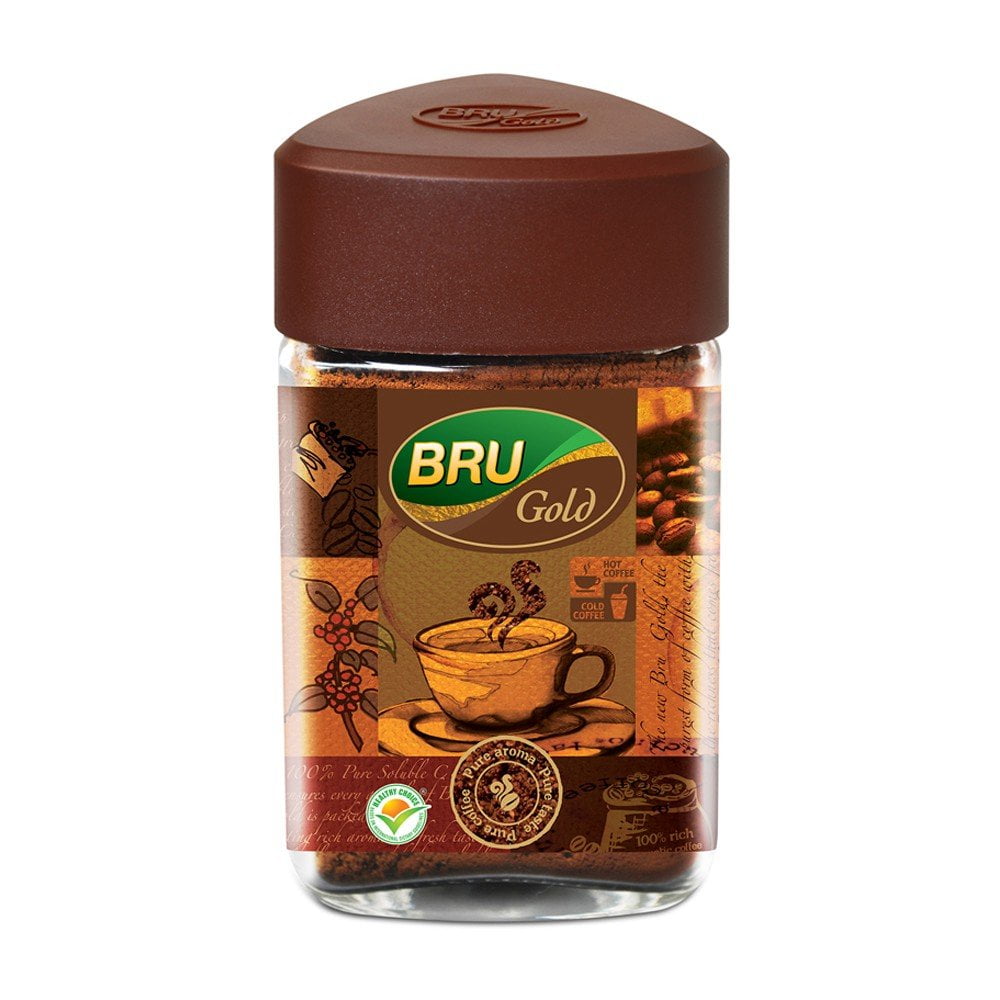 Bru Gold Instant Coffee, 100g - Walmart.com