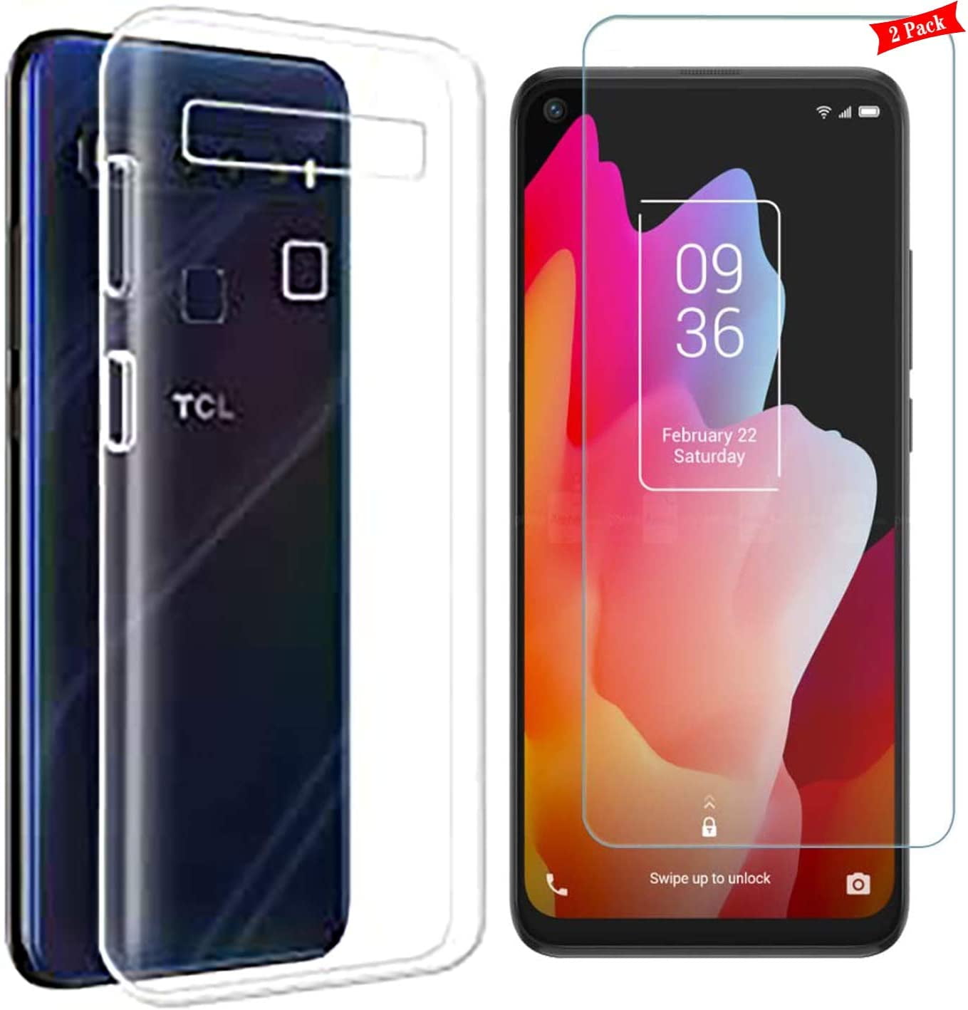 MISIDE Case for TCL 10L Case,TCL 10 Lite Case,with TCL 10L/TCL 10 Lite ...