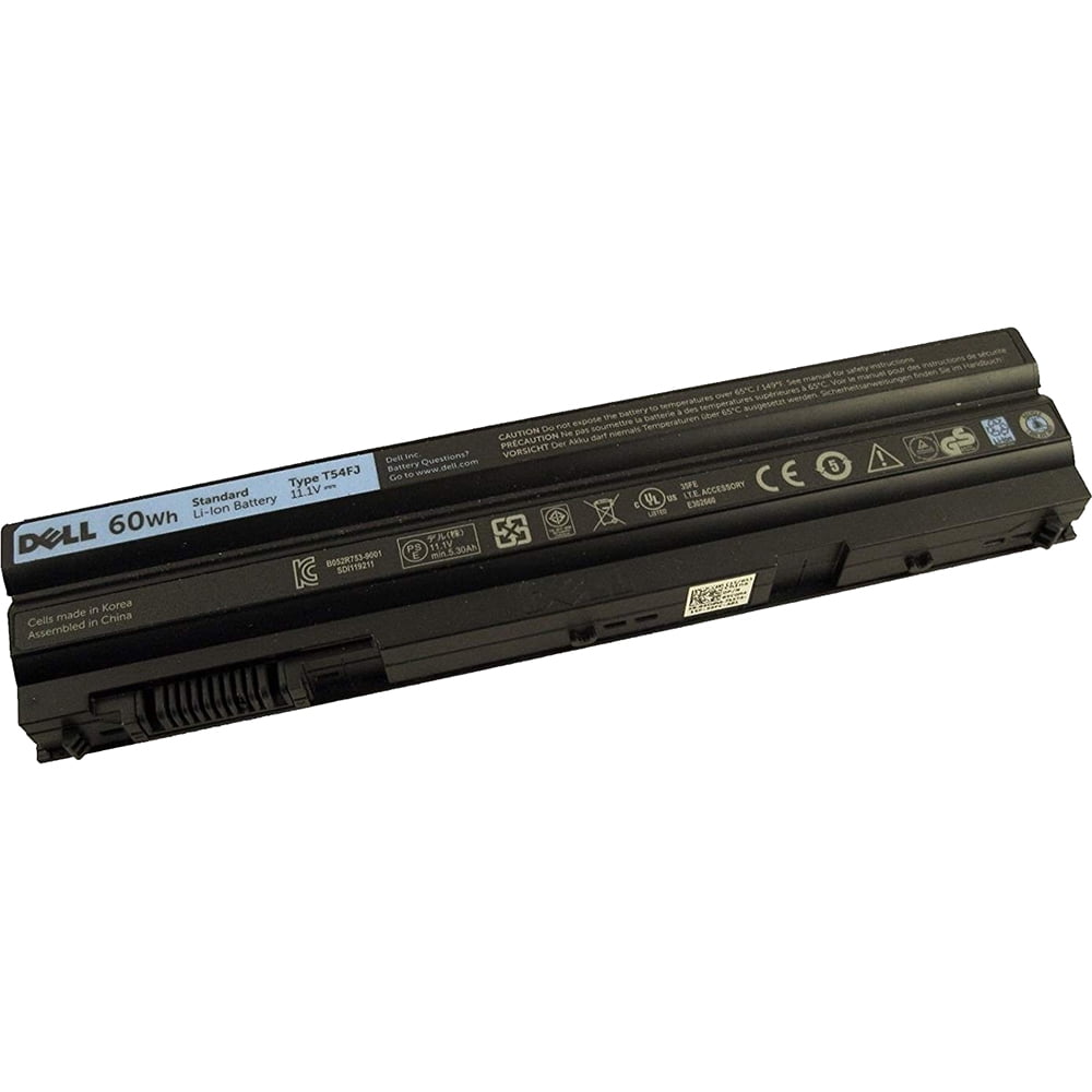 Dell 60Whr 6-Cell Lithium-Ion Primary Battery - T54FJ - Walmart.com