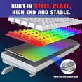 60% Percent Gaming Keyboard, Compact Backlit Small Mini Keyboard for ...
