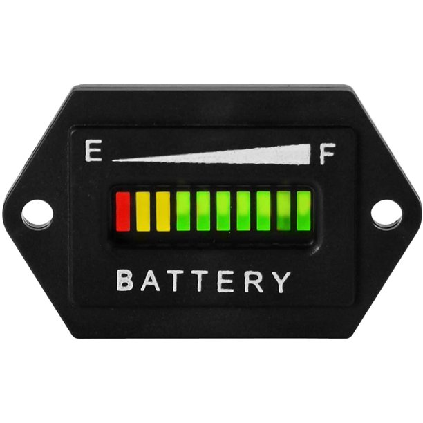 Runleader 12/24V y State of Charge Meter Gauge, Lead Acid y Indicator ...