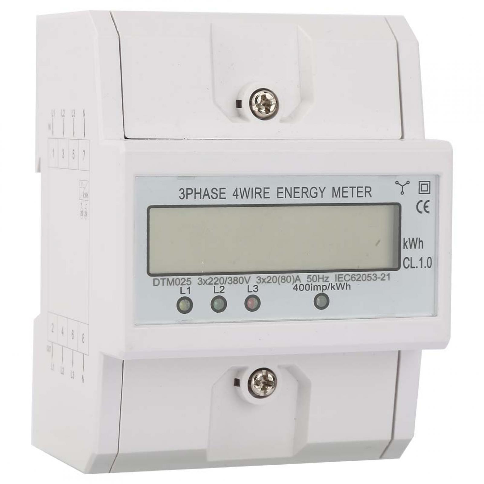 Energy Consumption Digital Electric Power Meter,Transparent Shell and ...