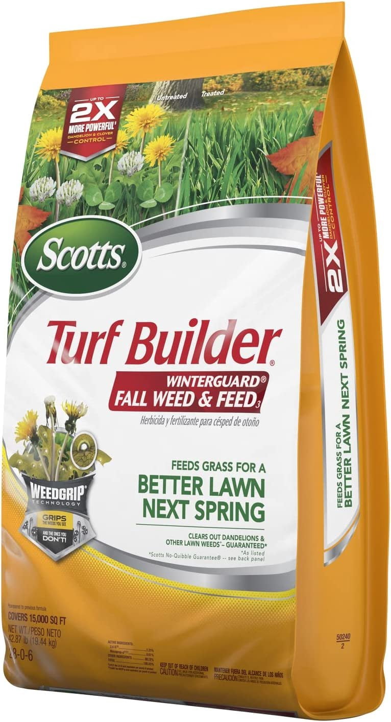 And Feed When To Apply Turf Builder 14.29 Lbs. 5000 Sq. Ft. WinterGuard ...