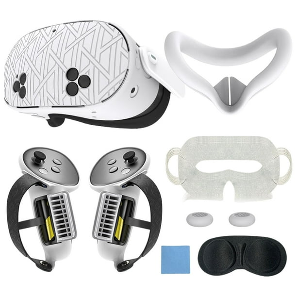 Accesorios VR Kit 7 Piezas para Meta Quest 3S () Blanco | Walmart en línea