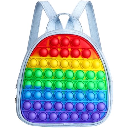 HHHC Pop Backpack for Girls Pop Purse Fidget Backpack Bag Pop Fidget ...