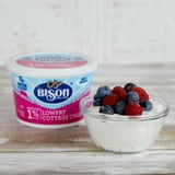 Bison Small Curd 1% Milkfat Cottage Cheese, 16 oz - Walmart.com