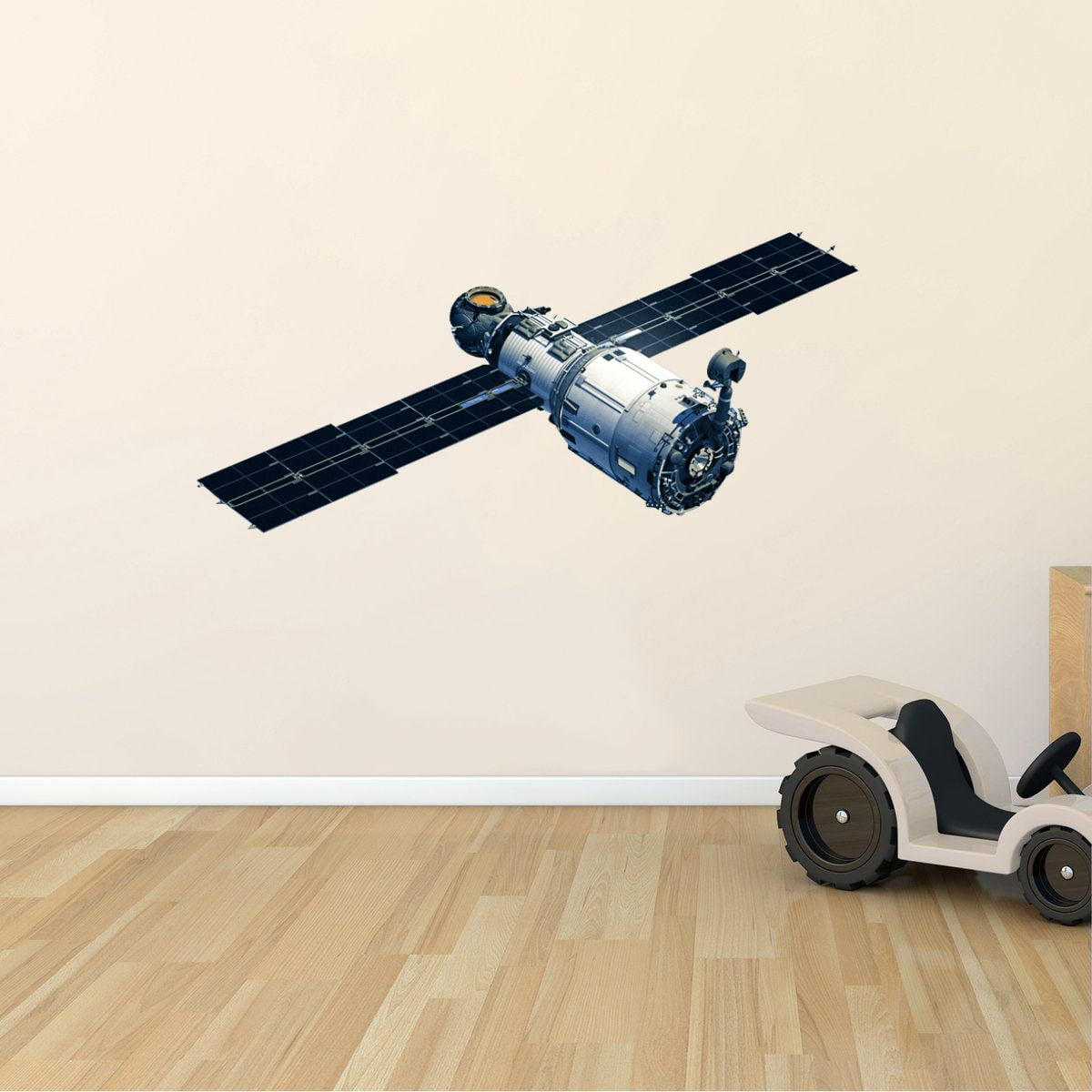 Vinyl Kids Bedroom Living Room Space Orbital Station Decor Design ...