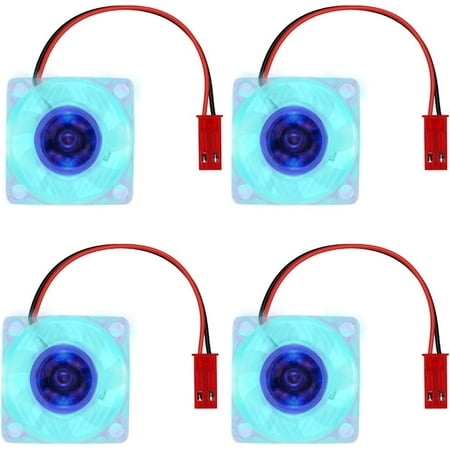 MakerFocus 4pcs Raspberry Pi 4 Fan Raspberry Pi Cooling Fan Brushless ...