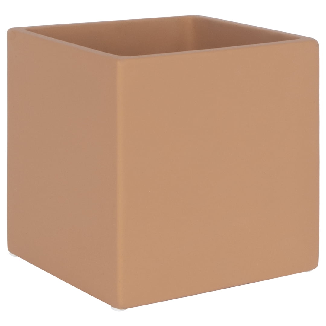 Koyal Wholesale Ceramic Square Planter Pot, Modern Minimalist Square ...
