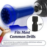 2 1/4 Hole Punch Wire Peeling And Twisting Tool Wire Wire Twister Nut ...