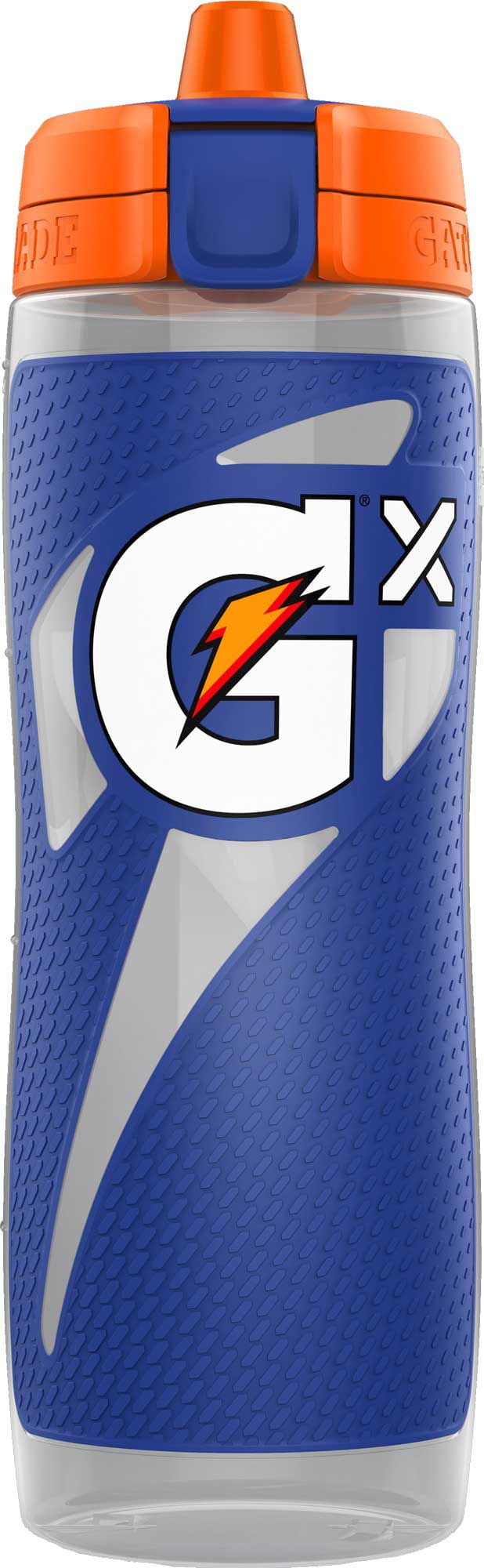 Gatorade Gx Hydration System, Non-Slip 30oz Squeeze Bottle - Blue ...