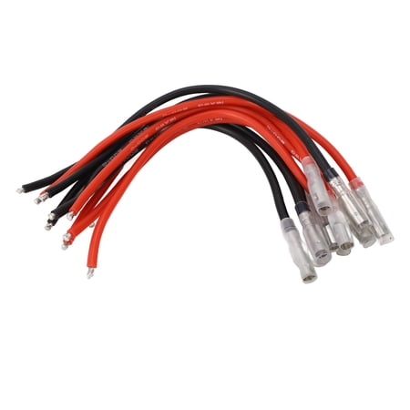 RC Brushed Motor Cable, 10PCS Safe Connection RC Motor Banana Connector ...