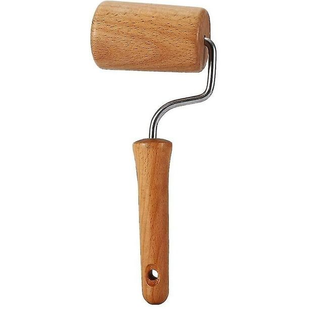 Rolling Pastry And Pizza Baker Rolls Wooden Baking Kitchen Appliance ...