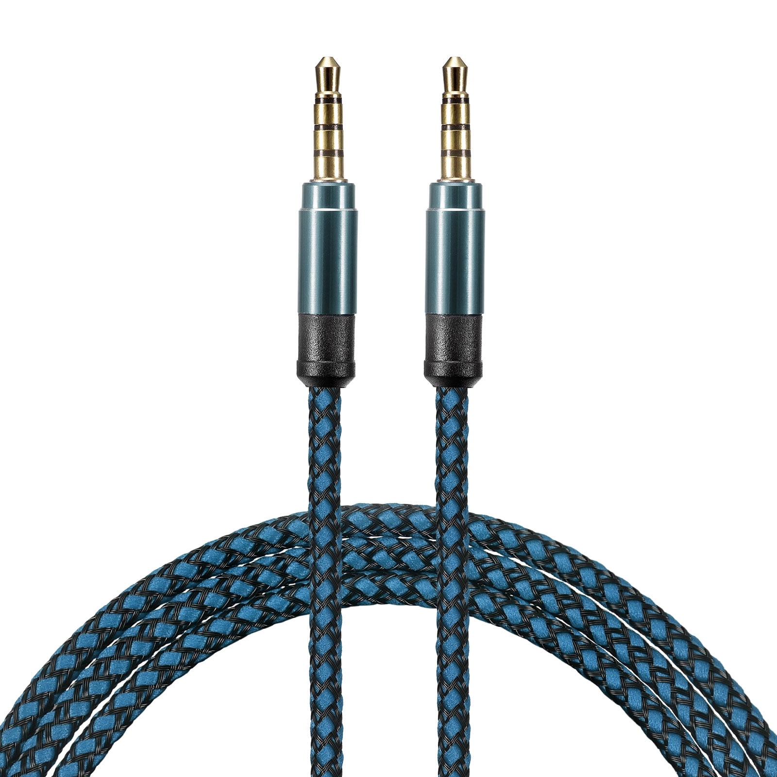 Auxiliar Cable 3,5mm Macho a Macho Nylon Trenzado 5 Pies Auxiliar Cable ...