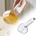 Pearl White Pet Food Scoop, Multipurpose Kitchen Measuring Cup, PP ...
