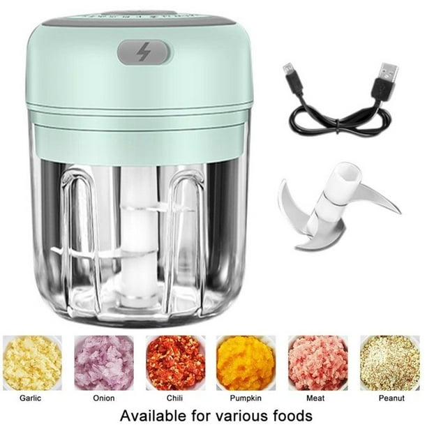 Wireless Electric Garlic Machine Mini Food Garlic Vegetable Chopper ...