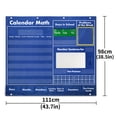 Calendar Math Pocket Chart Math Counting Pocket Chart with 249 Full ...