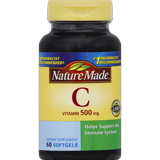 Nature Made Vitamin C 500 mg Softgels, 60 Count - Walmart.com