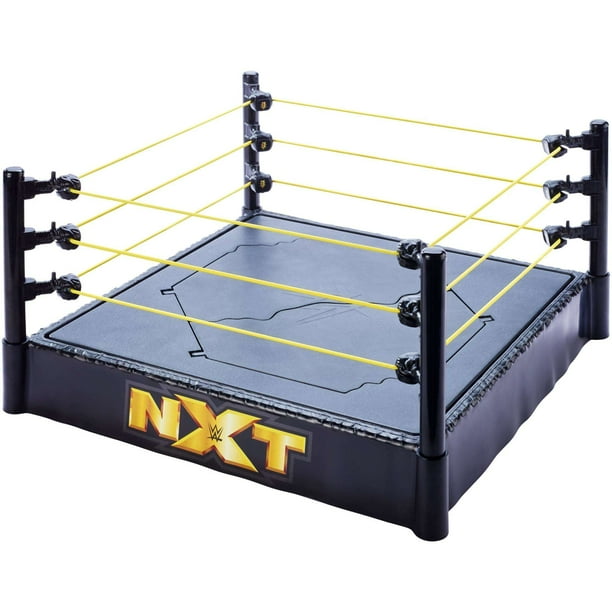 WWE NXT 14-inch Across Ring with Ropes and Spring-loaded Mat - Walmart ...