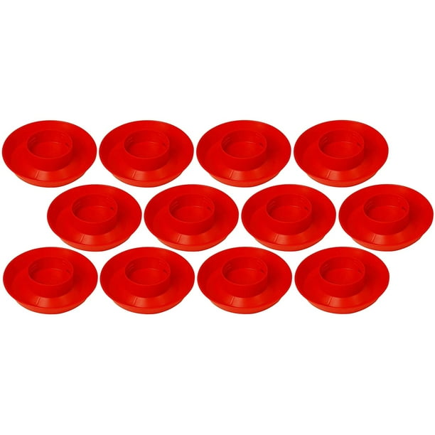 Miller Mason Jar Water Base Red 12-Pack - Walmart.com