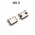 100Pcs Type C USB Charging Welding Connectors USB C Socket Data ...