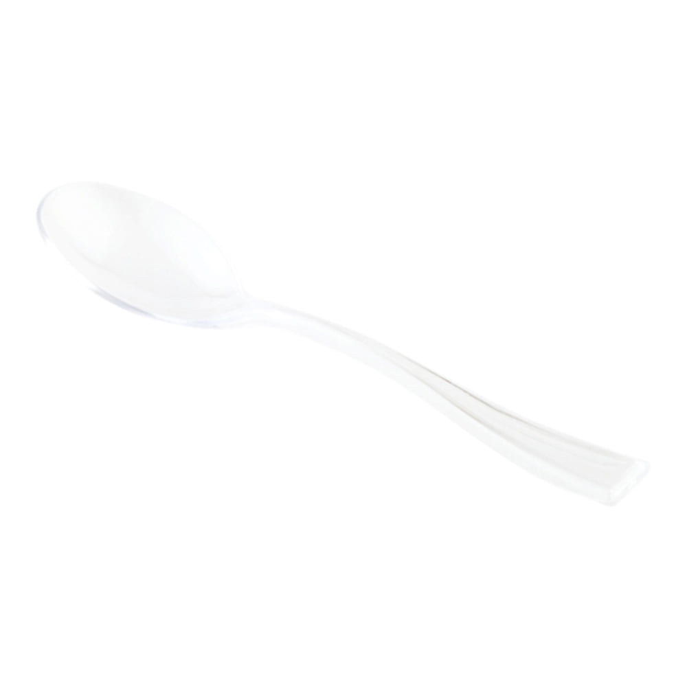 Clear Plastic Mini Spoons