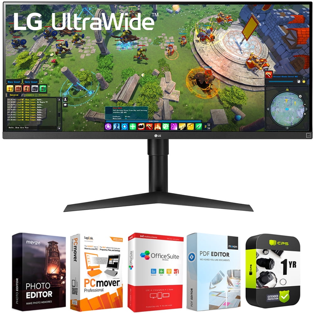 LG 34WP65G-B 34 inch FreeSync UltraWide IPS Monitor 2560 x 1080 21:9 ...