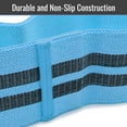 HealthSmart Pastel Fabric Resistance Bands, 3-Pack Booty Bands for Abs ...