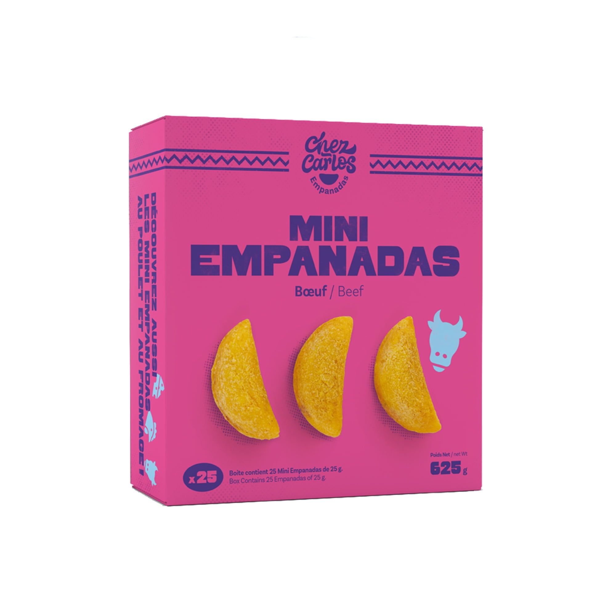 Click here for Chez Carlos Mini Empanada Beef 625g prices