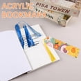 30 Pcs Clear Acrylic Bookmarks Blanks 6" X 2", Markers Transparent ...