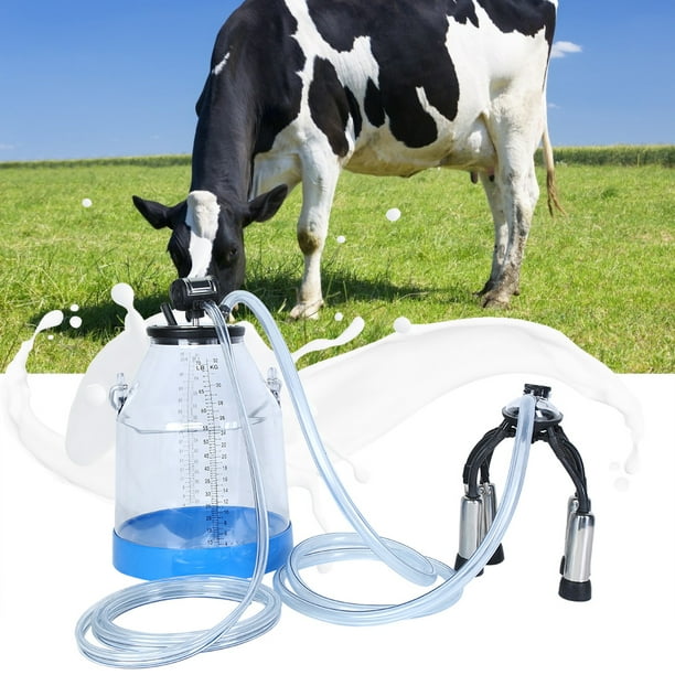 FLAMEEN Milking Machine Tank, 32L Dairy Milking Machine, Farmer For ...