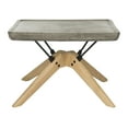Safavieh Delartin Outdoor Modern Concrete Coffee Table - Dark Grey ...